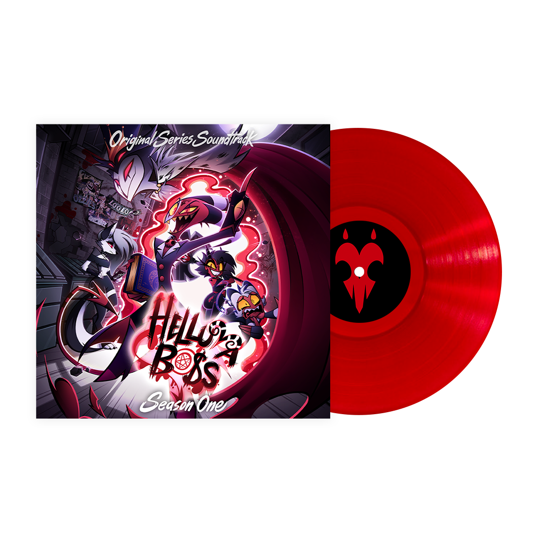 Helluva Boss: Season 1 (Original Soundtrack) - Imp Red Clear Vinyl – Warner Music Store