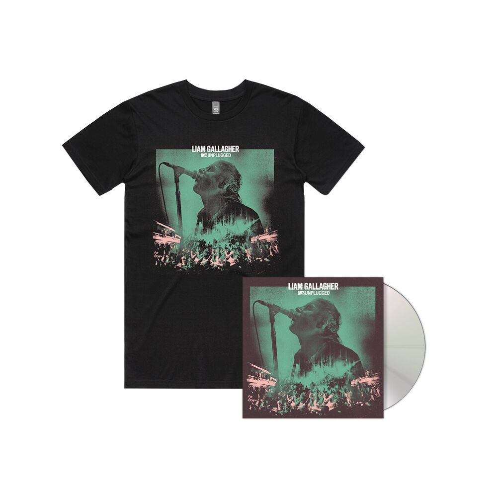 MTV Unplugged CD + Exclusive T-Shirt Liam Gallagher – Warner Music Store