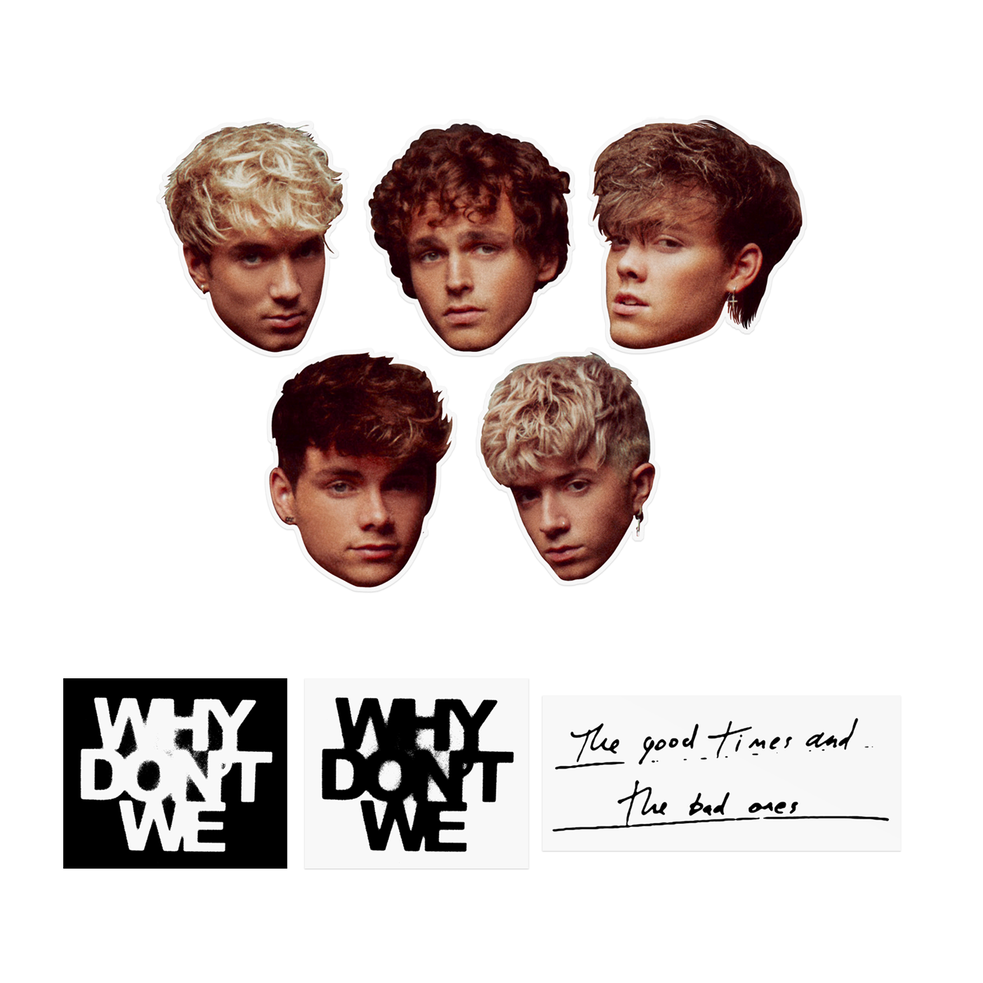 Faces Sticker Pack – Warner Music Store