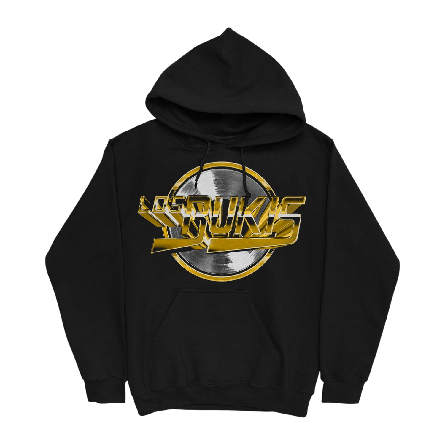 Gold Disc Hoodie (Black) – Warner Music Store