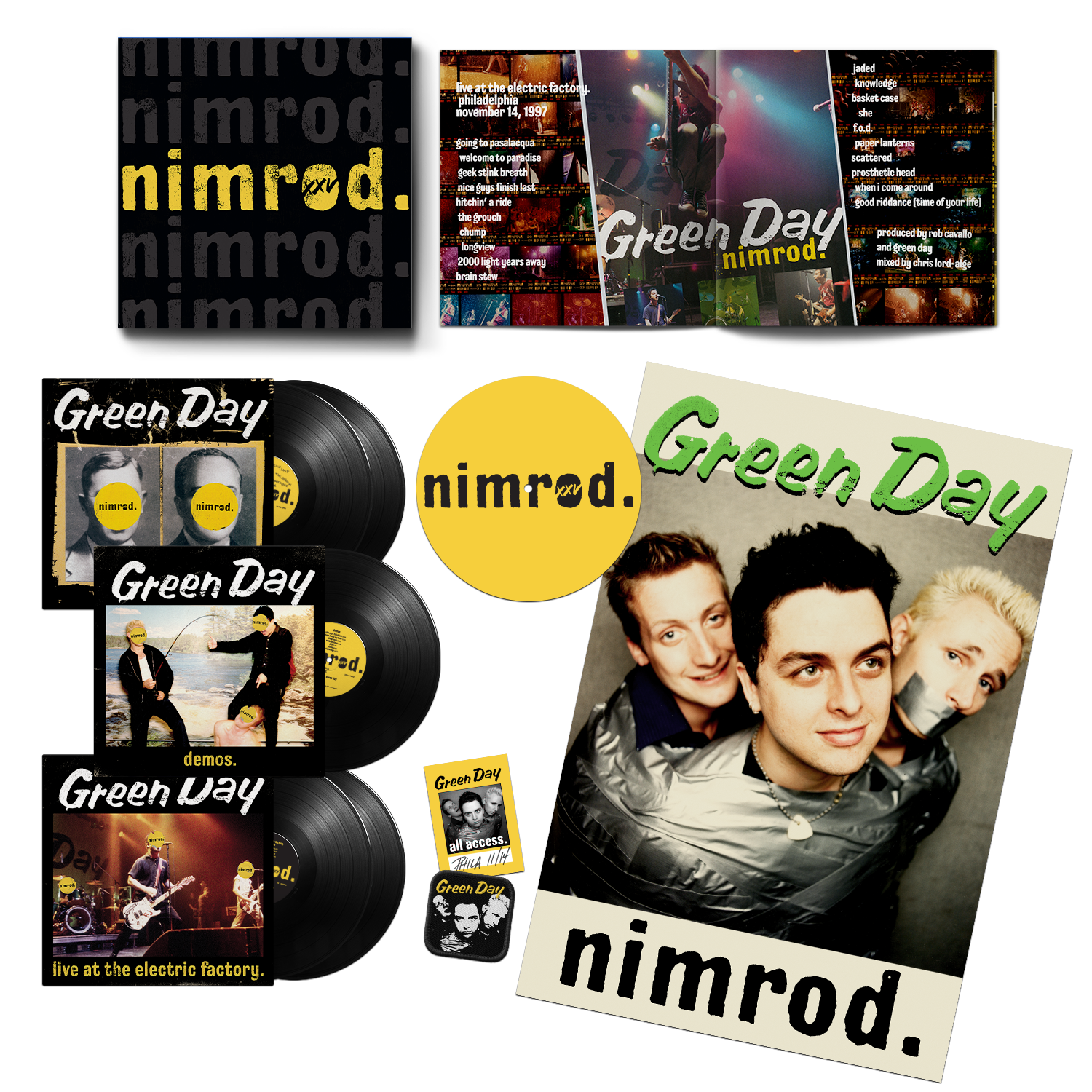Nimrod XXV Black Vinyl 5LP – Warner Music Store