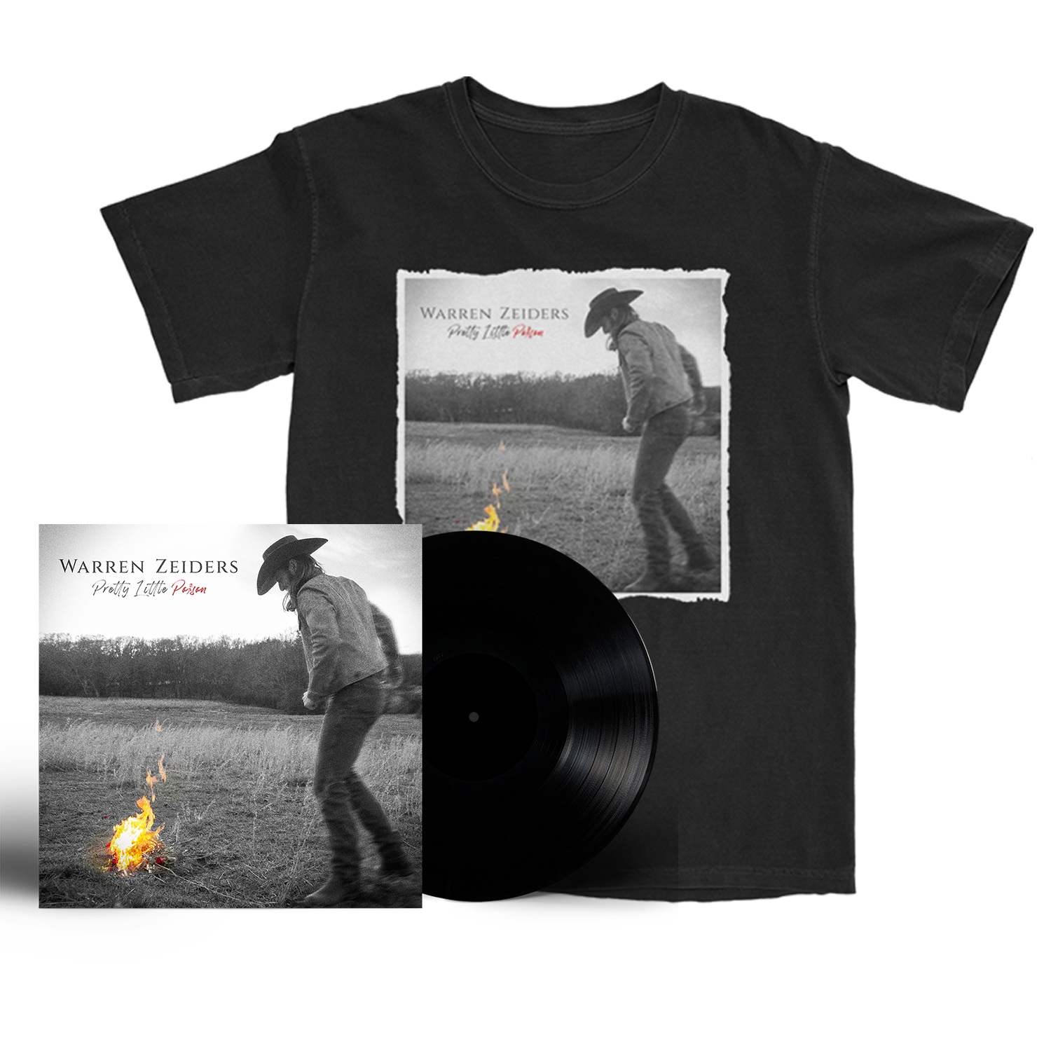 Pretty Little Poison Vinyl + T-Shirt Fan Pack – Warner Music Store