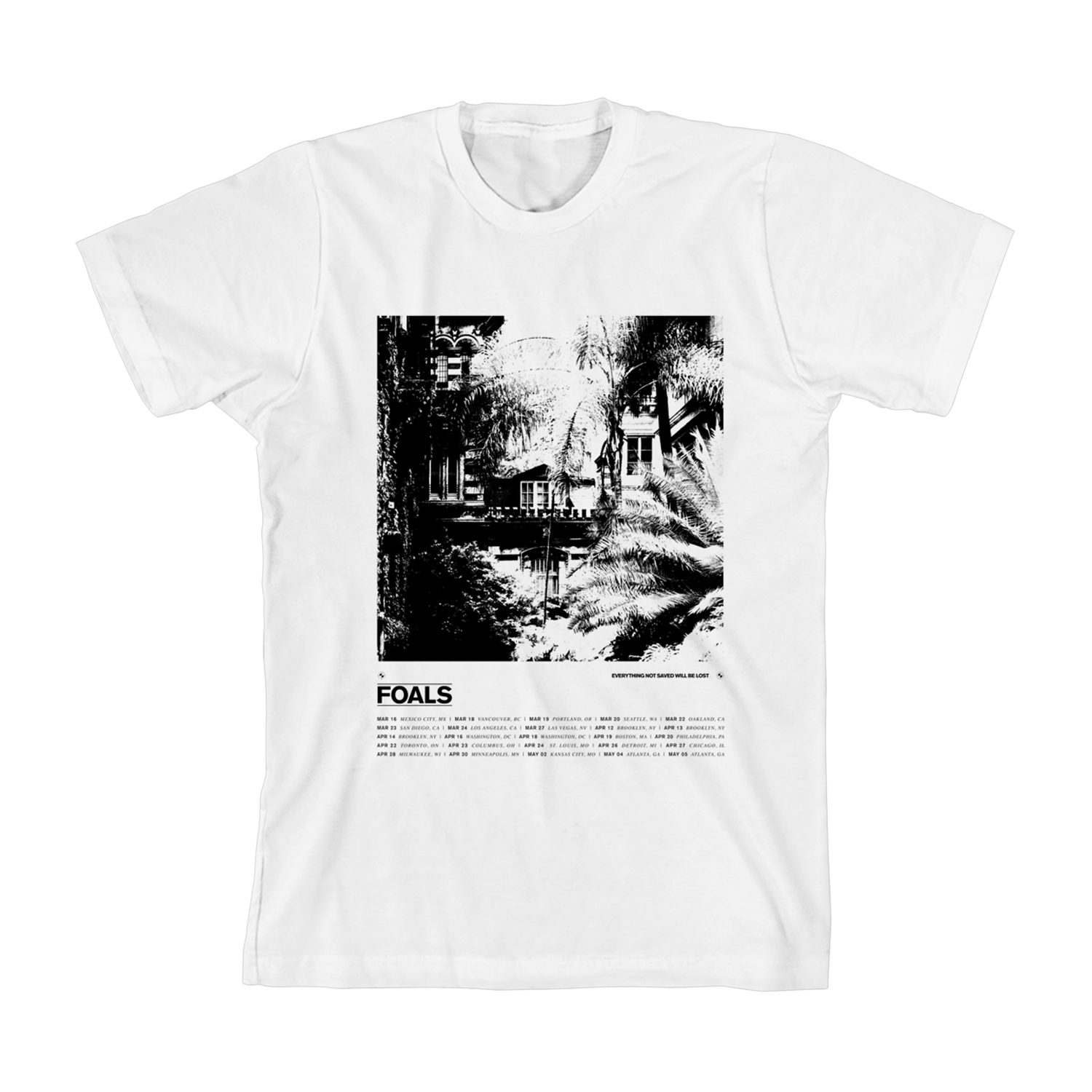 North American Tour 2019 T-Shirt – Warner Music Store